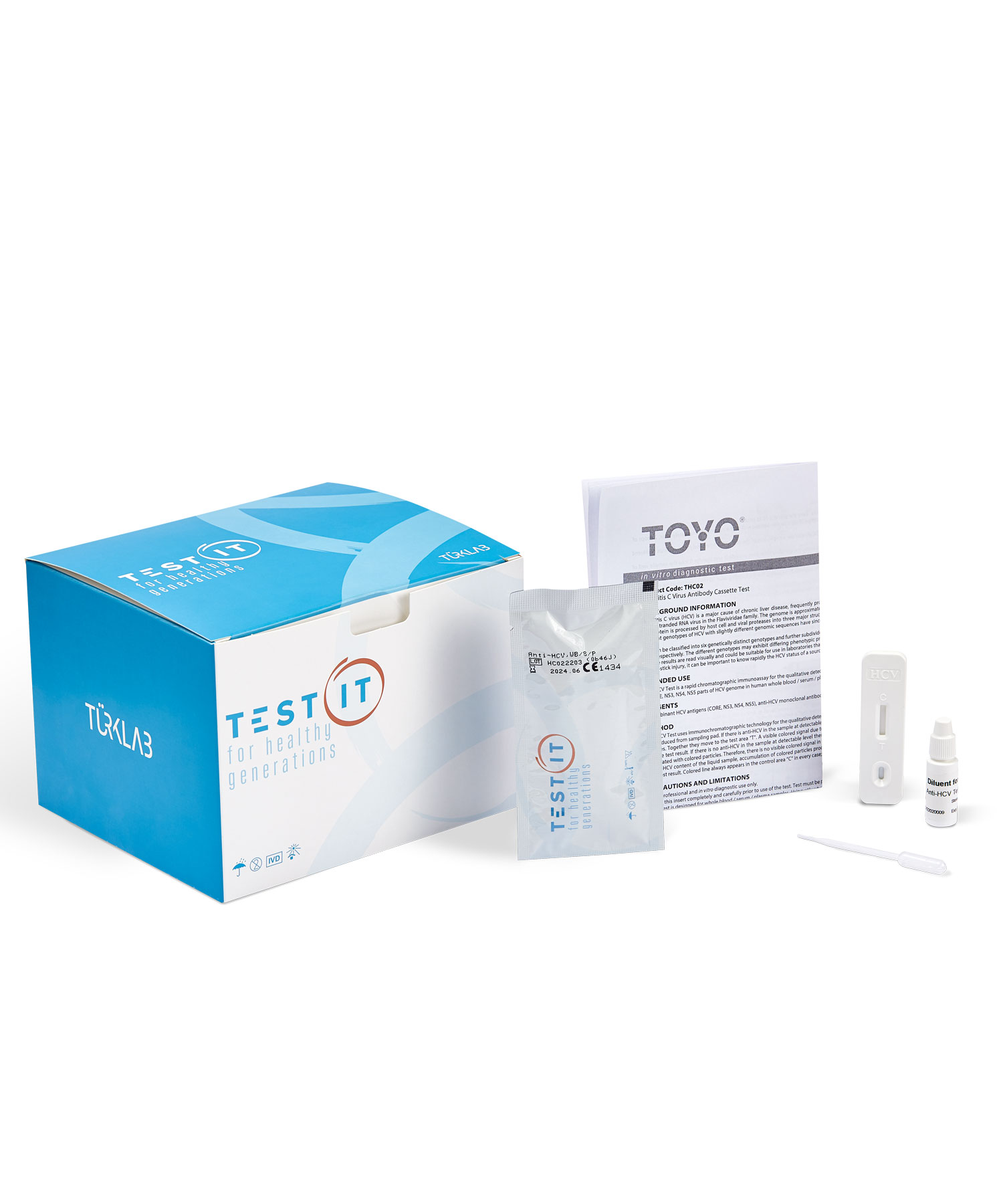 Anti HCV TEST TURKLAB Anti HCV TEST TURKLAB