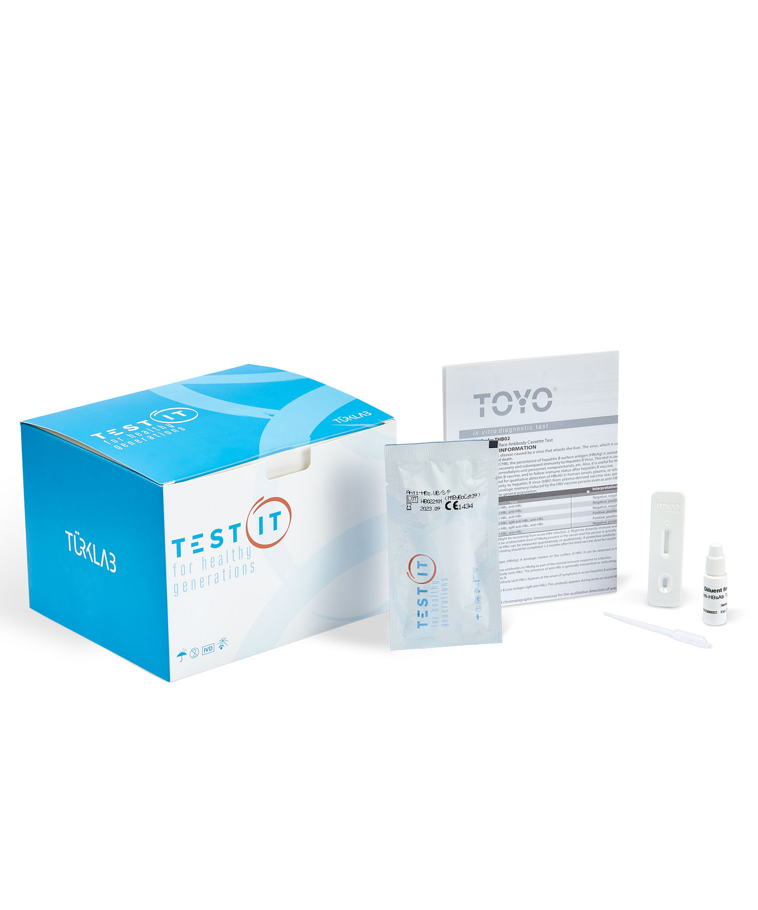 Anti HBs TEST TURKLAB